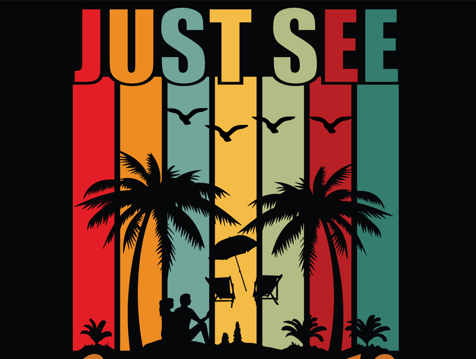 summer t-shirt design by Jutish Ray on Dribbble