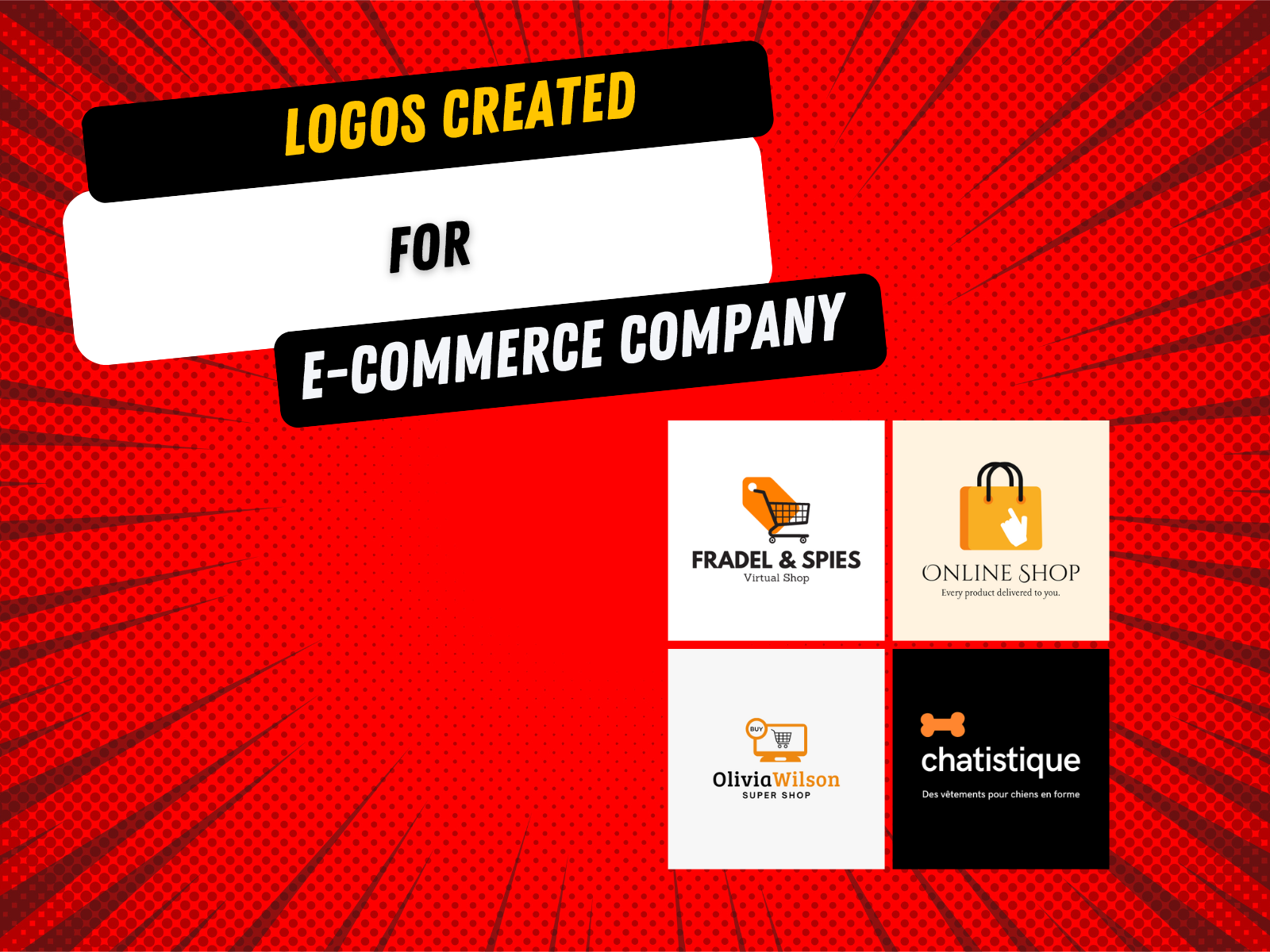 Logos created for E-commerce company by Gradi Nginadio on Dribbble