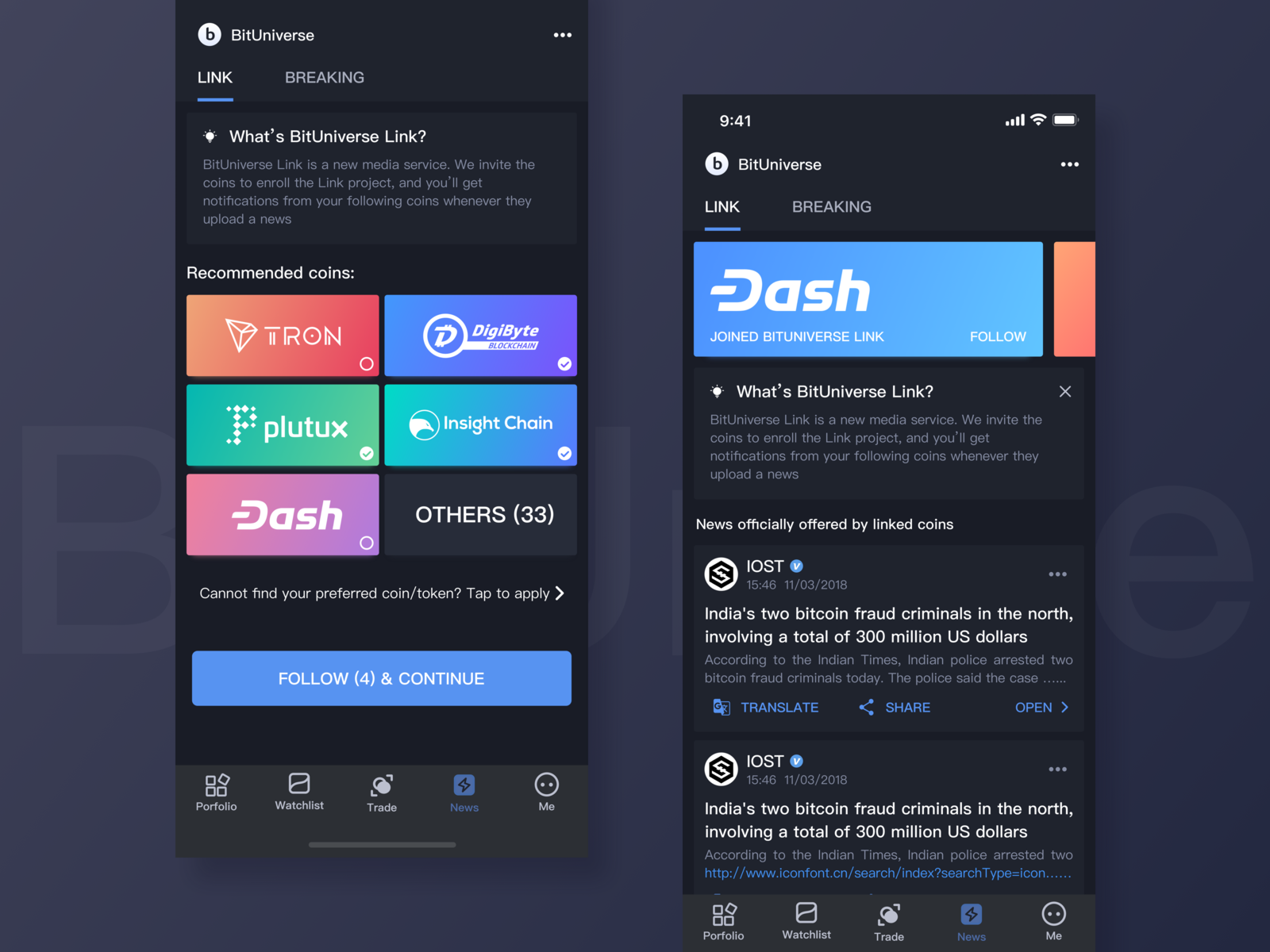 News Media Services by zhenzhen on Dribbble