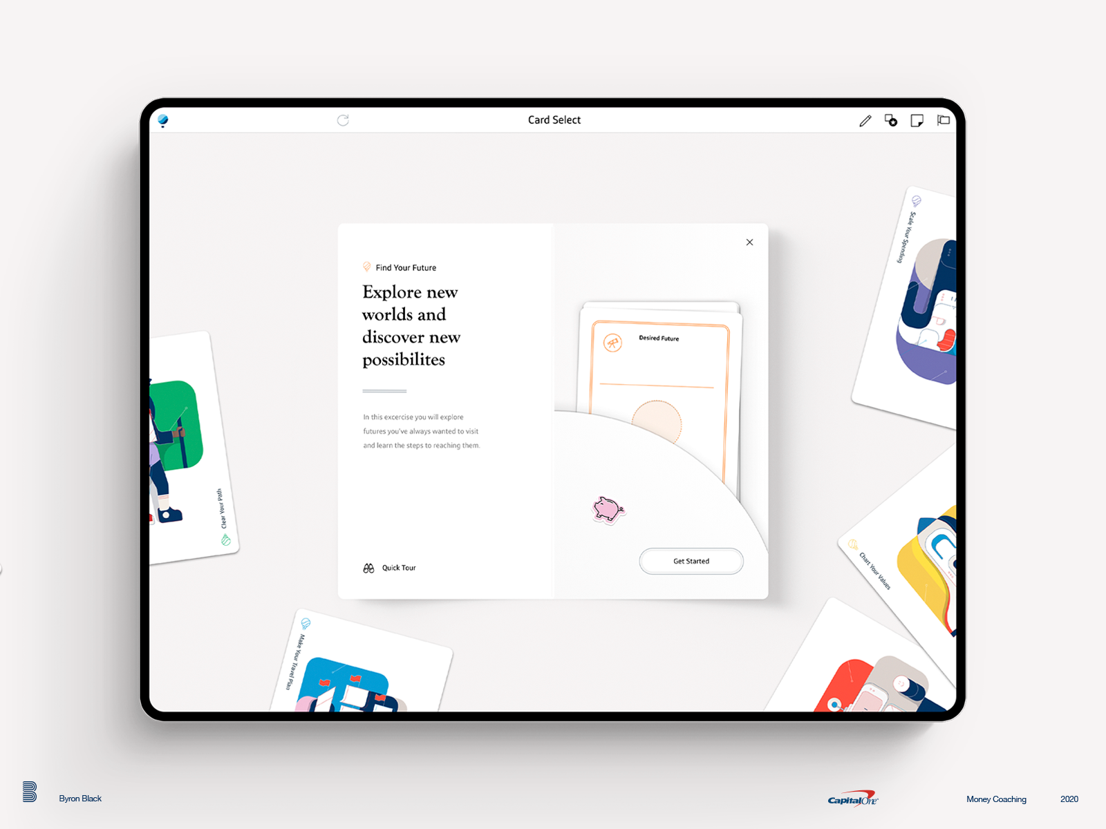 Money Coaching App - Expanded Card View by byron black on Dribbble