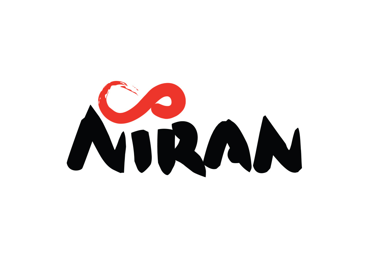 Niran pan-Asian restaurant logotype by Lia Bekyan on Dribbble