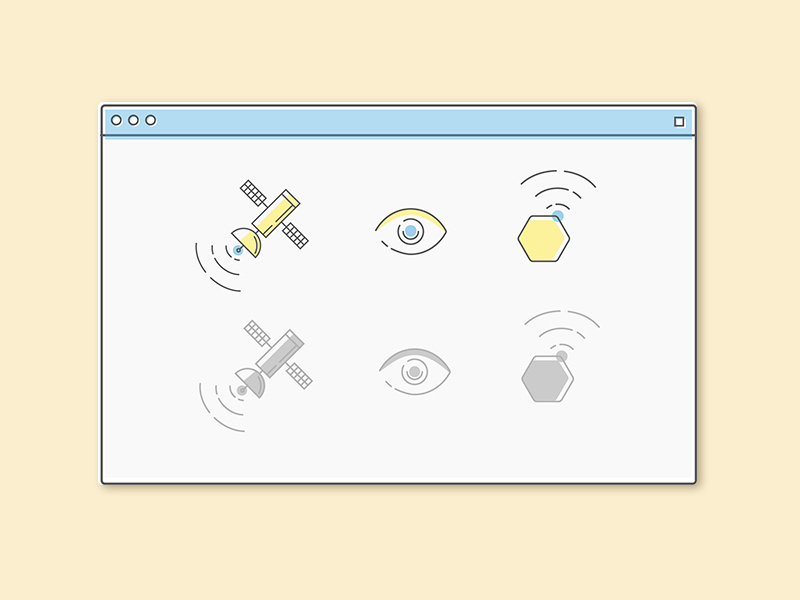 Beacon Icons by Monika Habrzyk on Dribbble