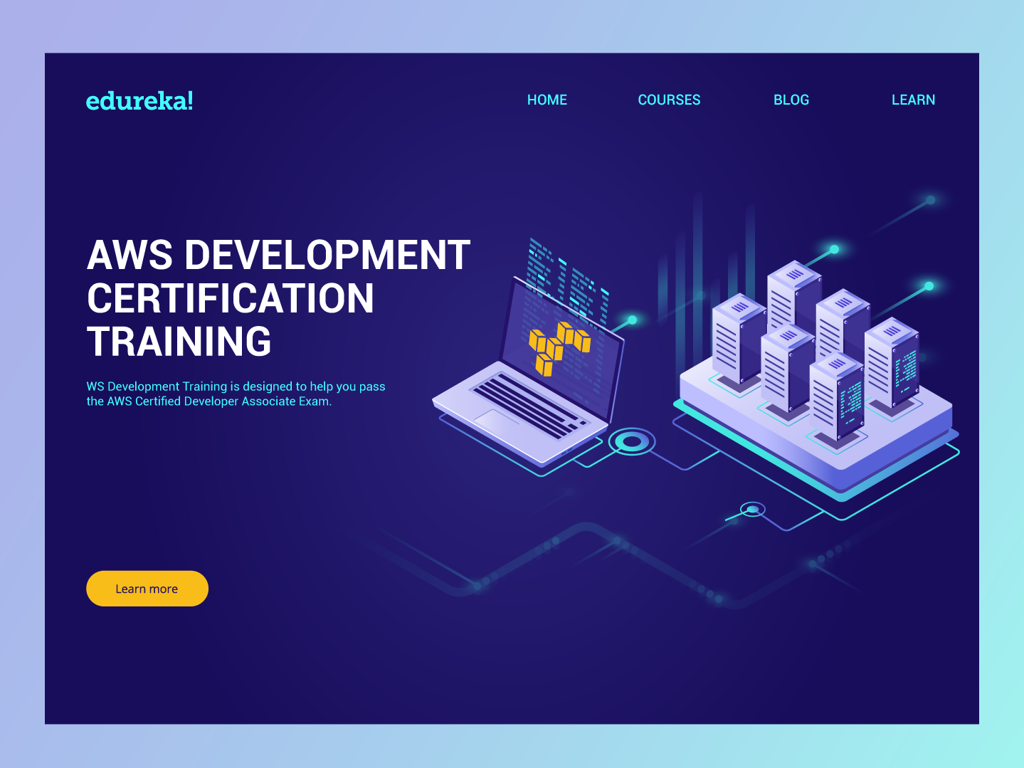 Landing Page Design for AWS by RAJESH KOTHURU on Dribbble