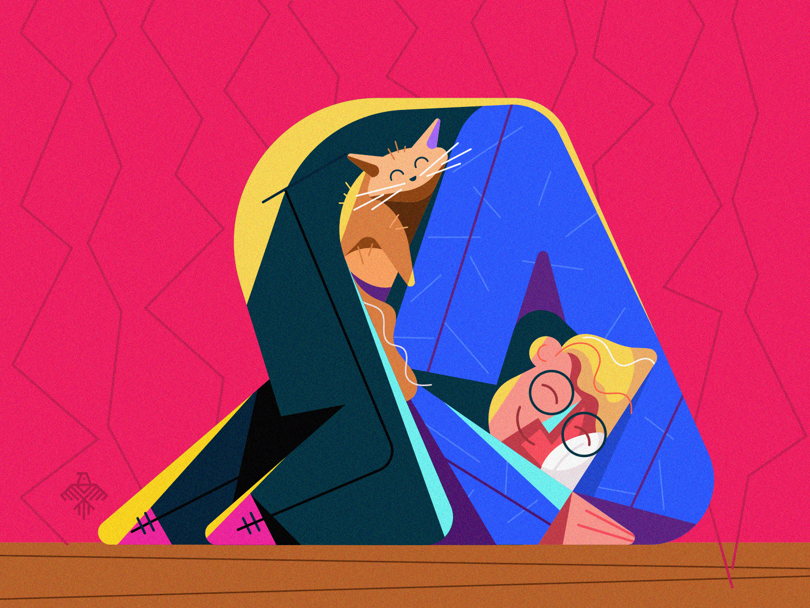 Abstract and Clean Character Design, Digital Drawing by Mark Rise on ...