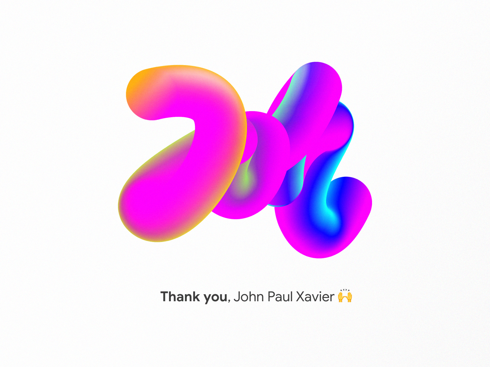 🔷🔶 Neon Gradient Typography 🔷🔶 by Shaan Shivanandan on Dribbble