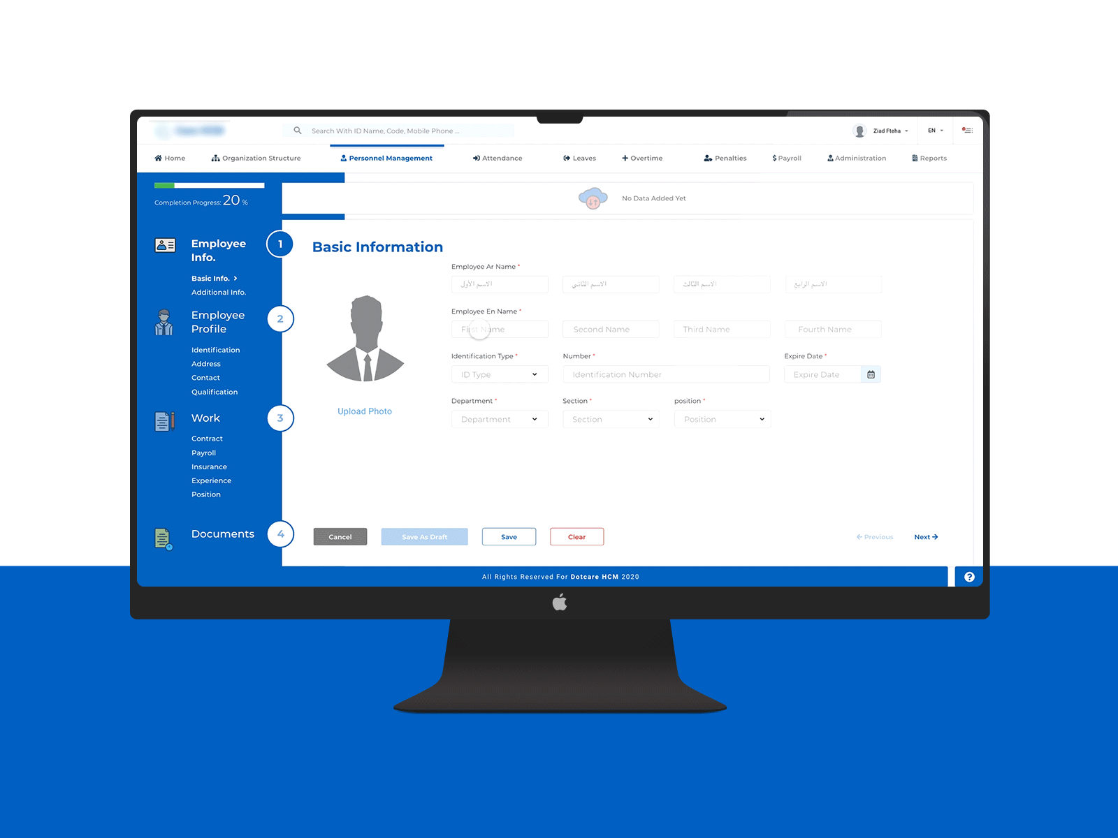 Employee Adding By Ziad Fteha On Dribbble