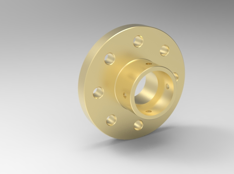 Flange 3D Modelling & Rendering - SOLIDWORKS by Aarojin Infant Raja on ...