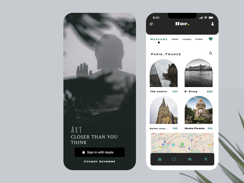 Hue. Art History and Museum App by Daniel Chambers on Dribbble