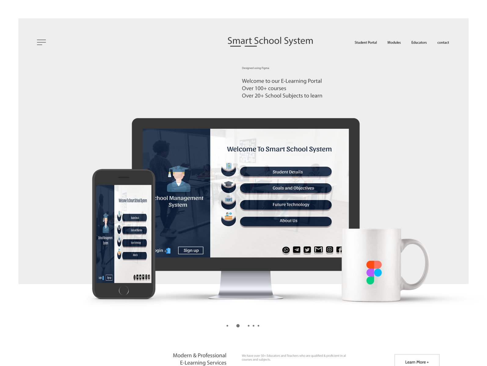 Learning Management System by Rodney on Dribbble