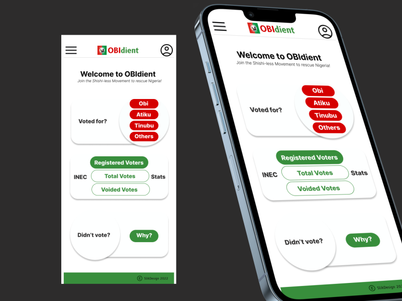 Election Monitoring App by Augustine Oko on Dribbble