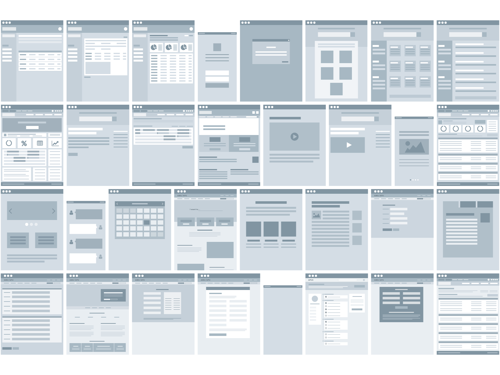 User Screens for Flowcharts by Dave Tross | dekedesign on Dribbble