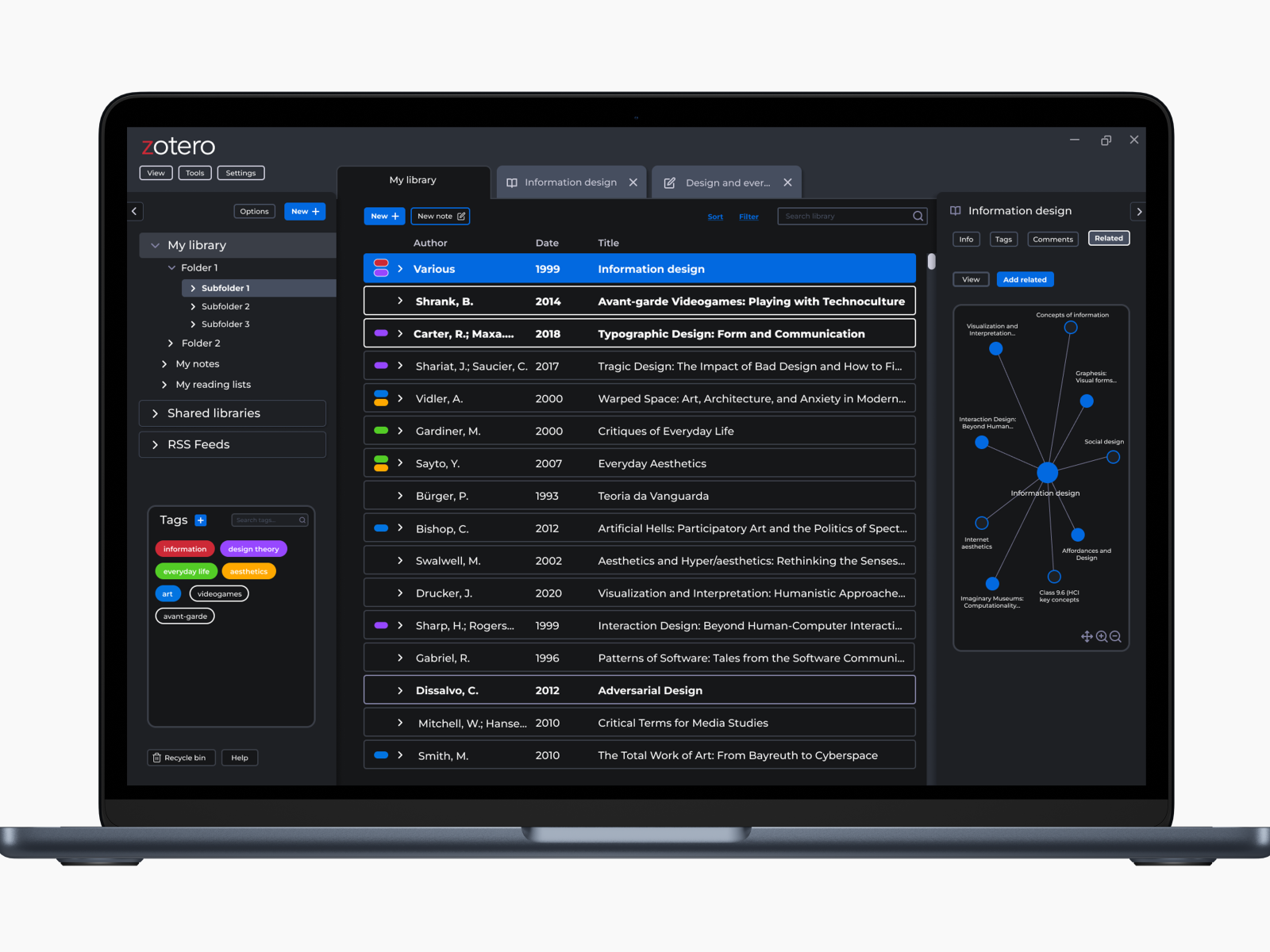 Zotero redesign: Improving reference management UX by Alice Sanches on ...