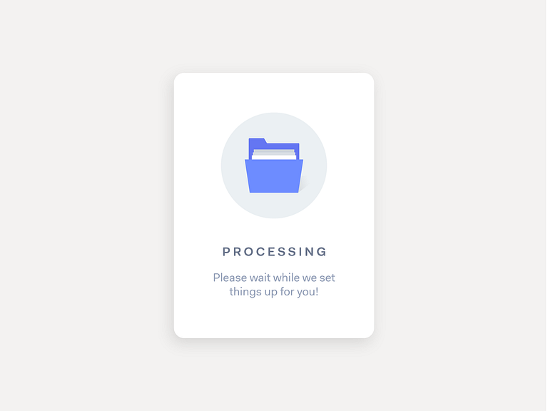 File fetching animation by Vinoth on Dribbble