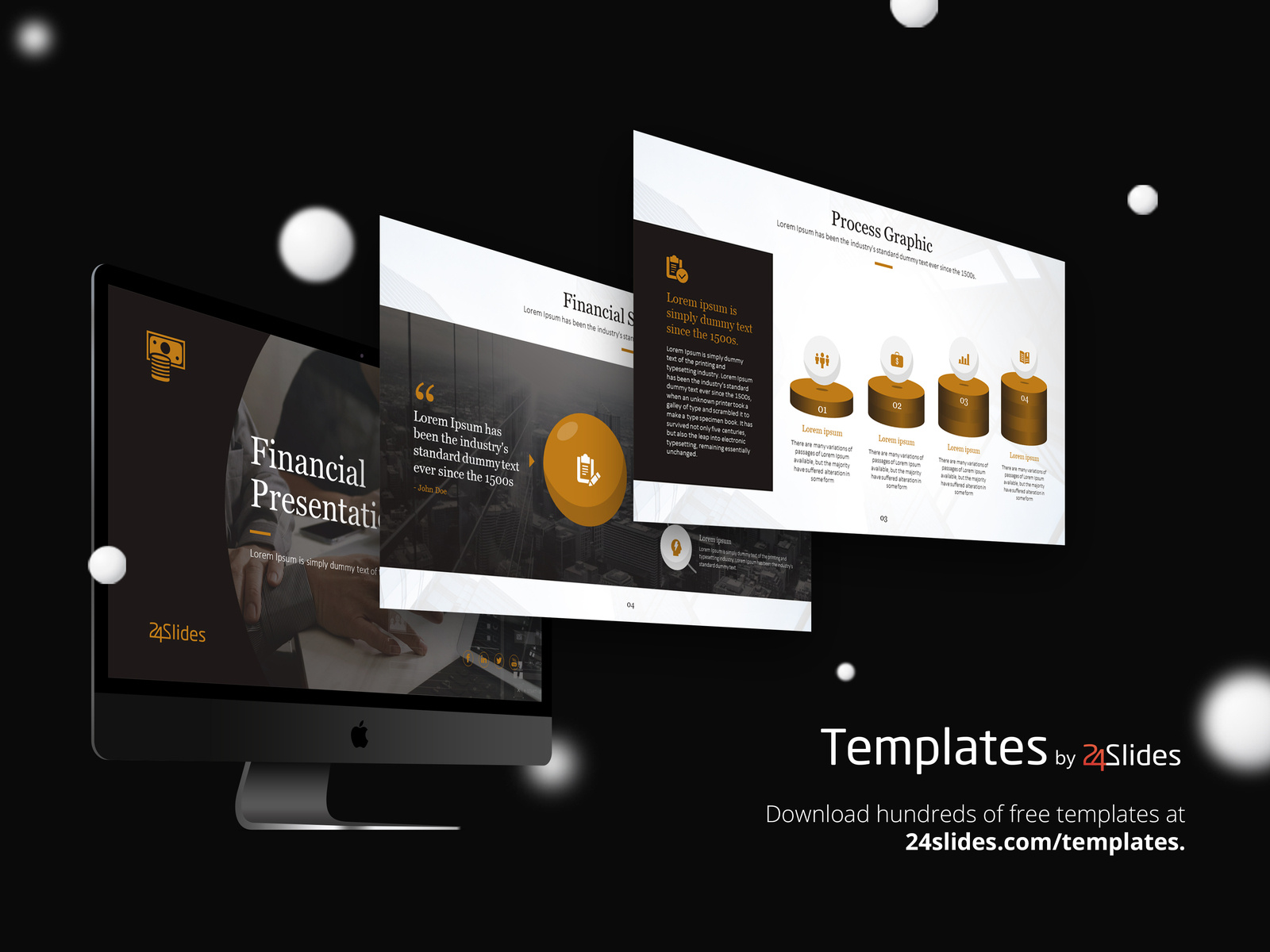 Mini Finance Template Pack | Free Download by 24Slides on Dribbble
