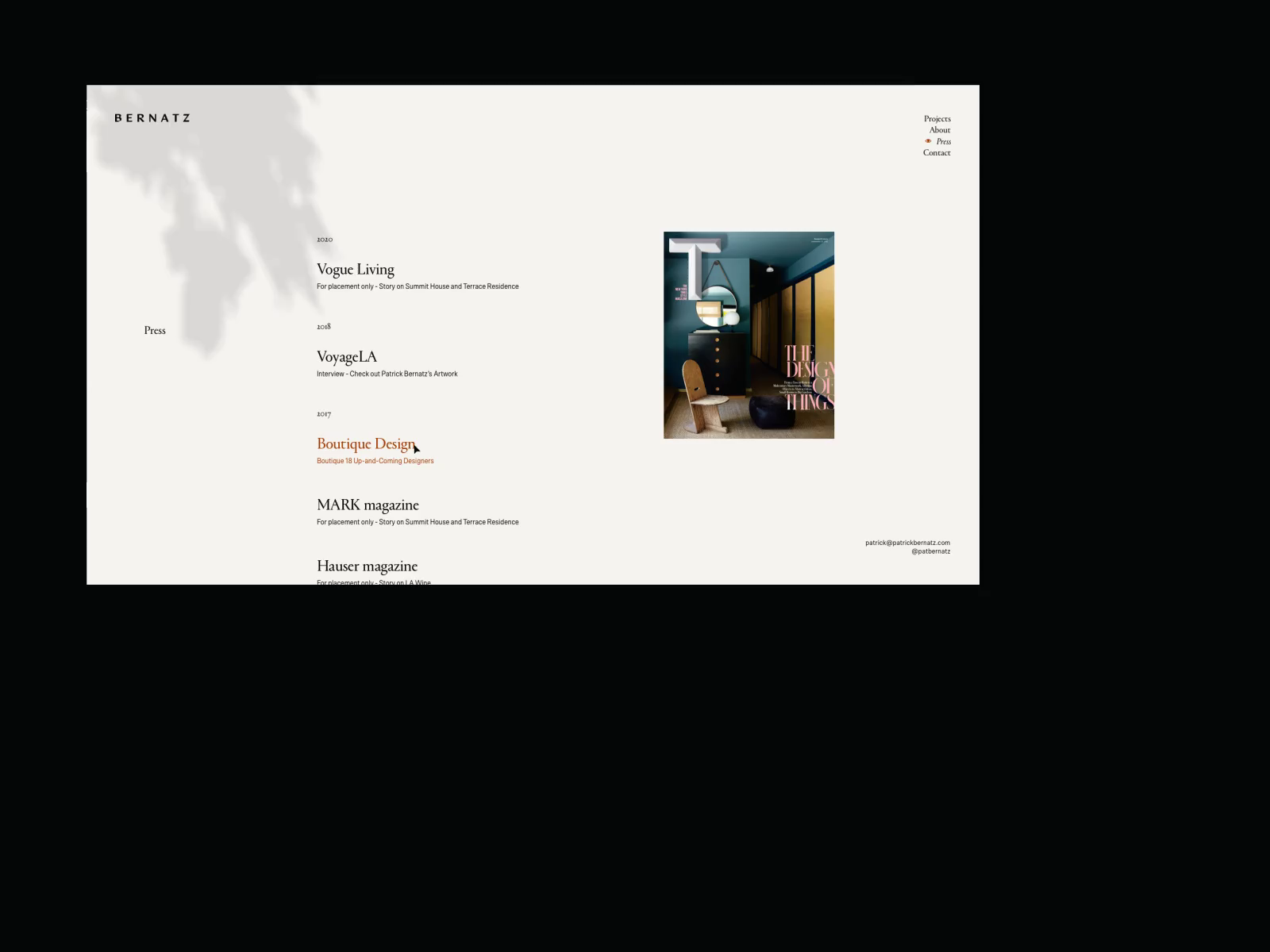 BERNATZ.3 by Kwok Yin Mak on Dribbble