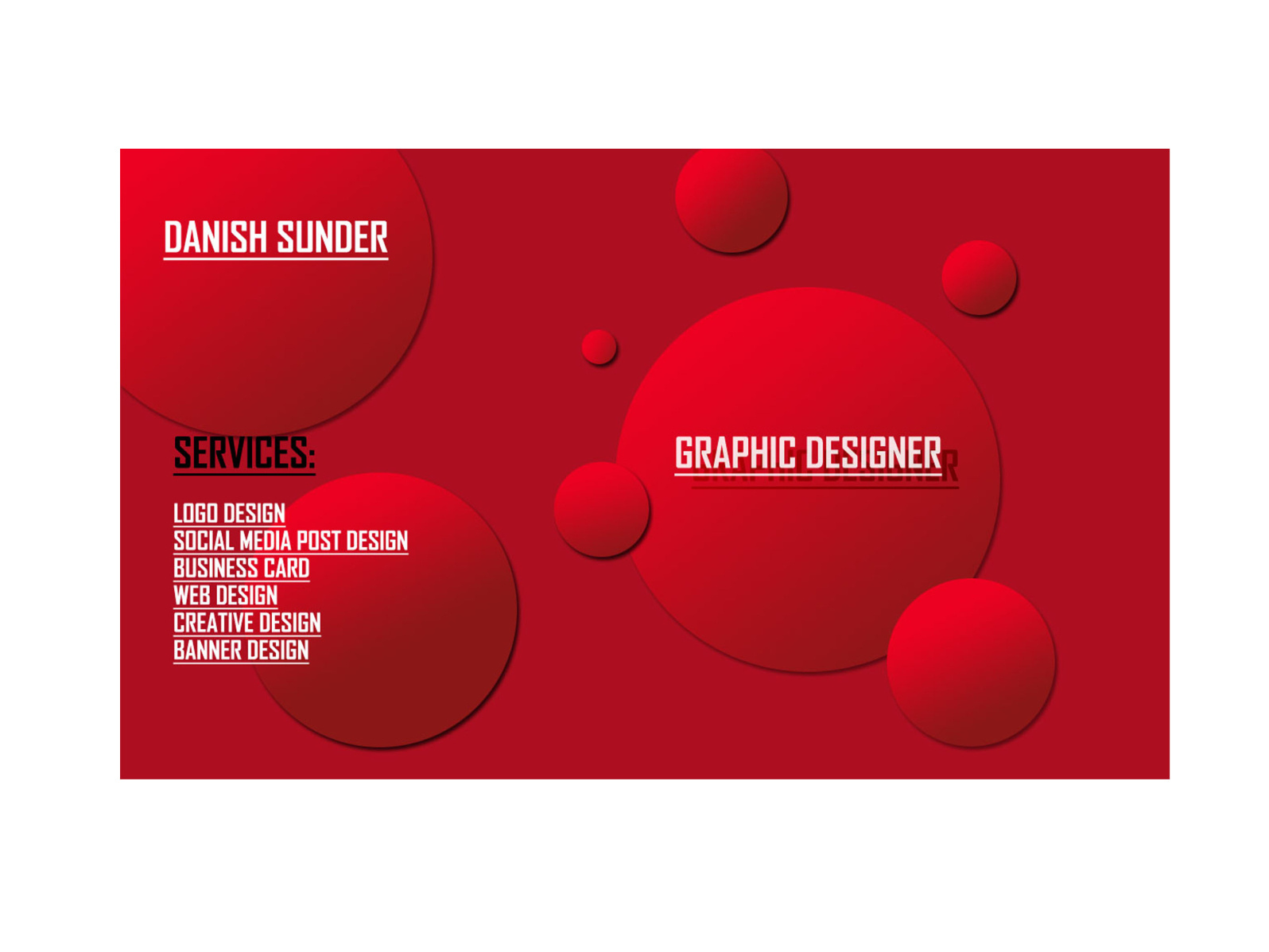 GIG DESIGN'S by Danish Sunder on Dribbble