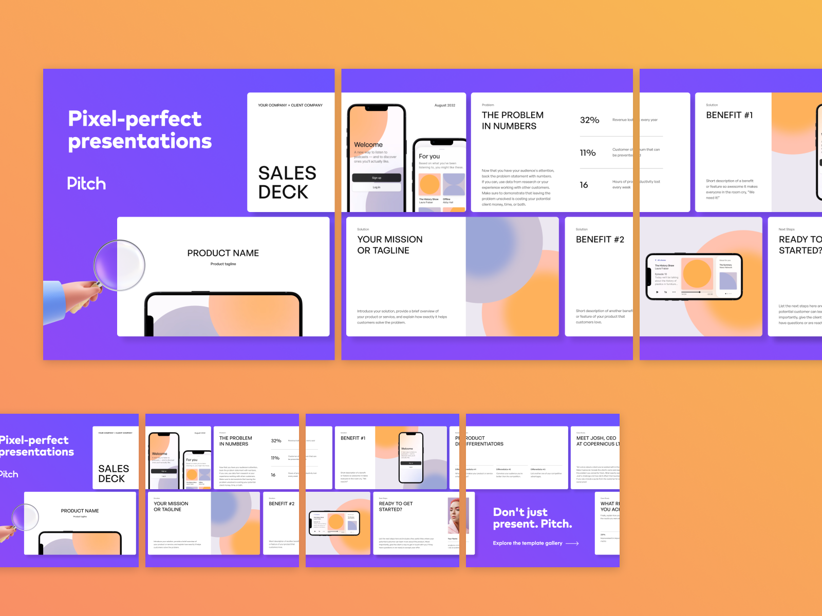 Pitch - Carousel Ad Design by López del Cerro for Hey Digital on Dribbble