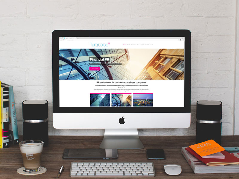 PR Company Website by Matt Parker on Dribbble