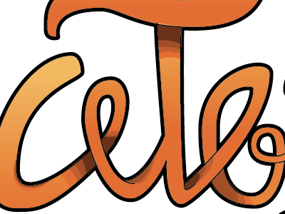 Aleyda 001 - Lettering by Xavier Fajardo on Dribbble