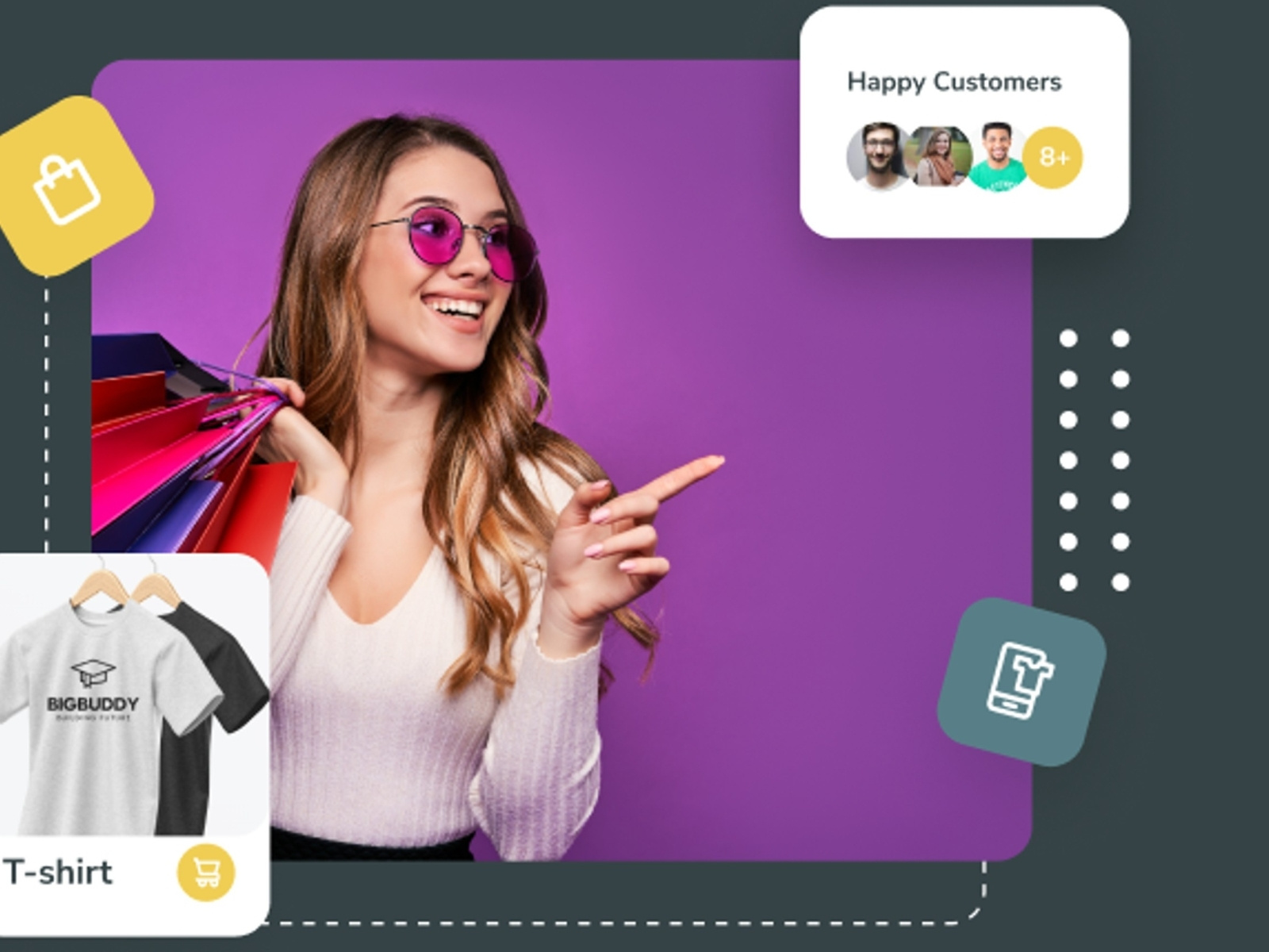 Hattyhood Shopping Slider by Aayushi Singh on Dribbble