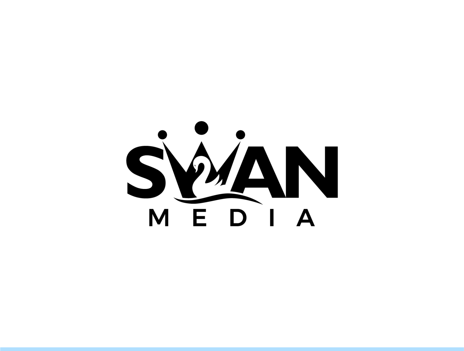 Swan Media Logo by kb.alter on Dribbble