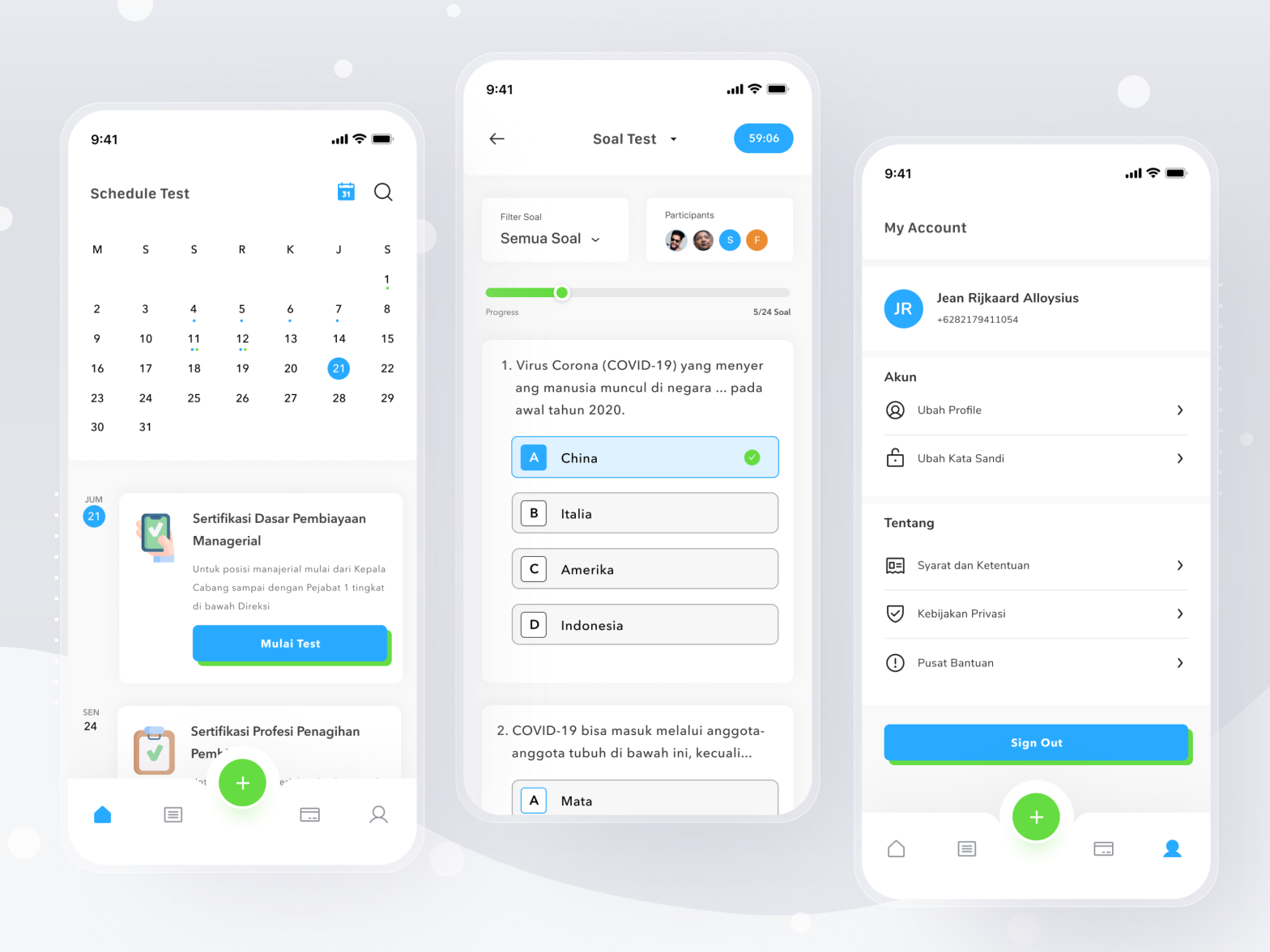 Online assessment platform by Sulton handaya for Pelorous on Dribbble