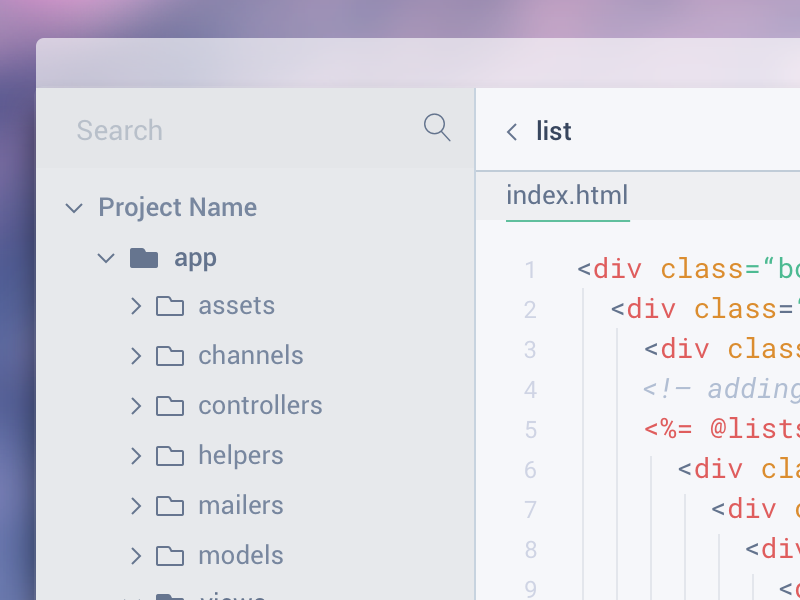 Mvc Text Editor Snow Theme By Eder Reno On Dribbble 