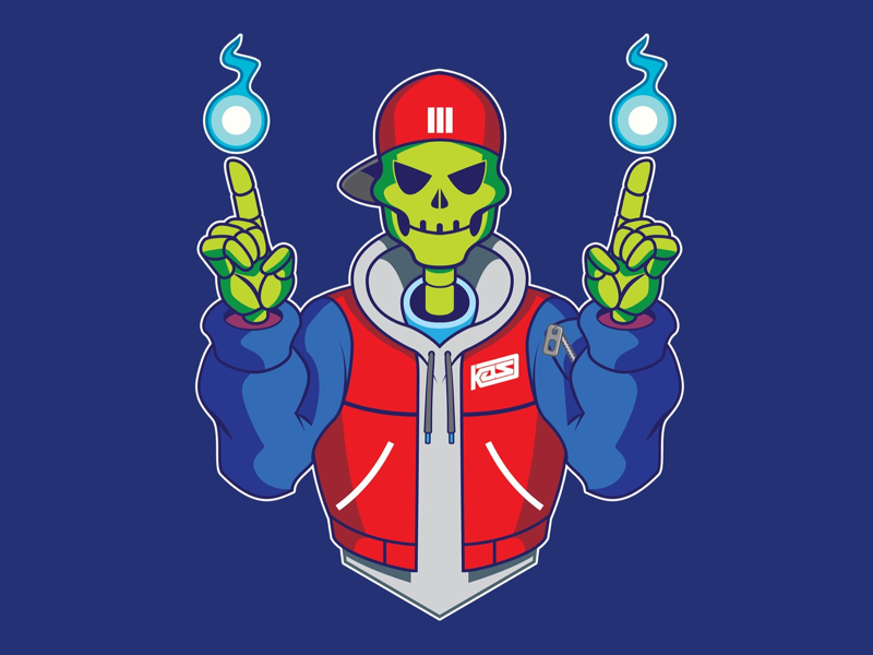 Skelly-Ton by Kerwin SIméus on Dribbble