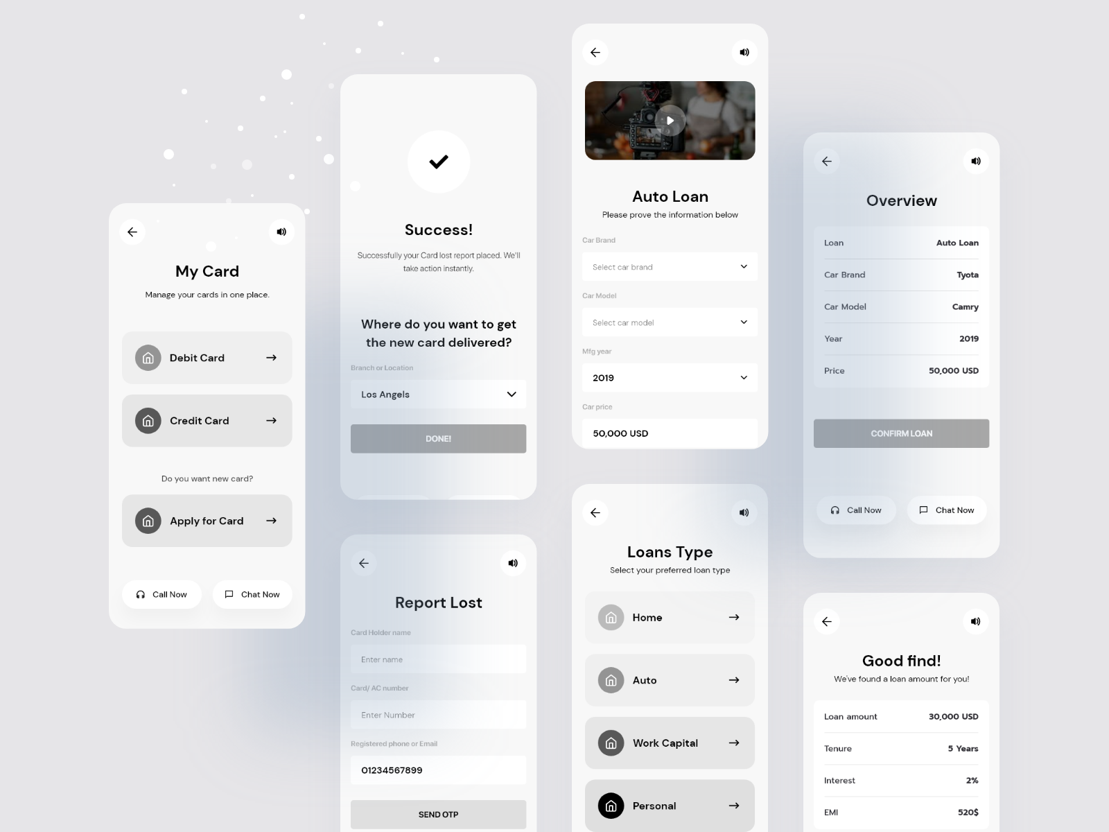 Mobile Banking with VIVR Technology | Wireframe by Ibrahim Emran on ...