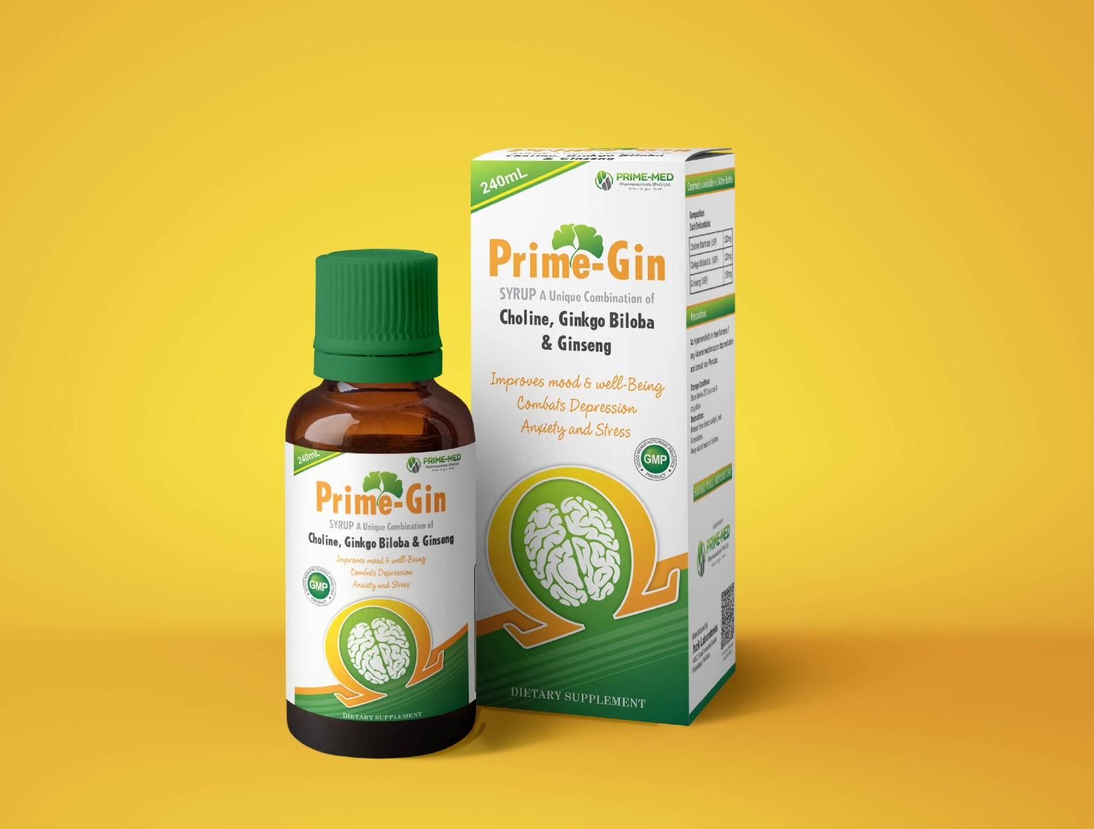 Syrup Box & Label Design by Muhammad Ismail on Dribbble