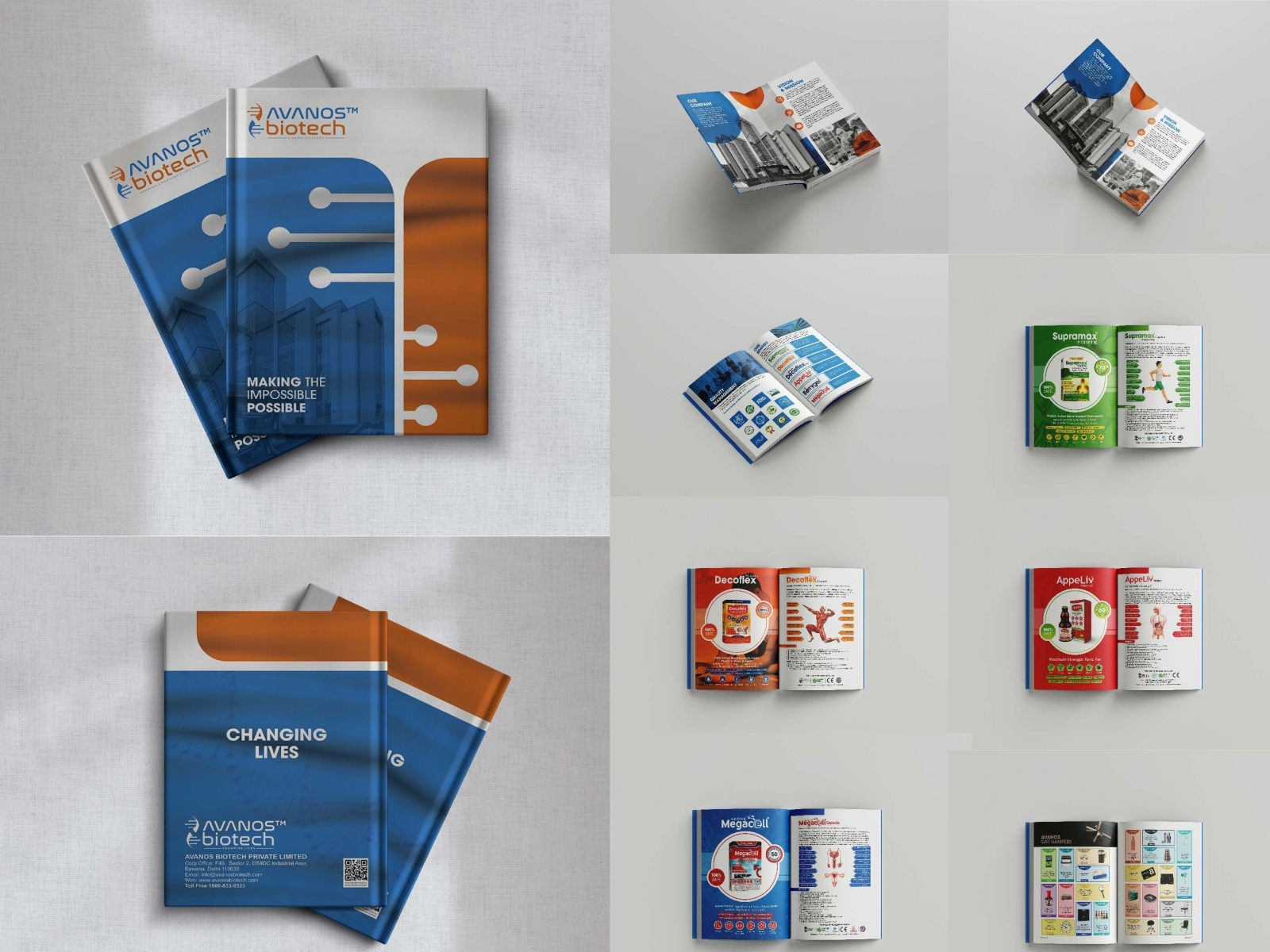 Pharma Booklet Design by Muhammad Ismail on Dribbble