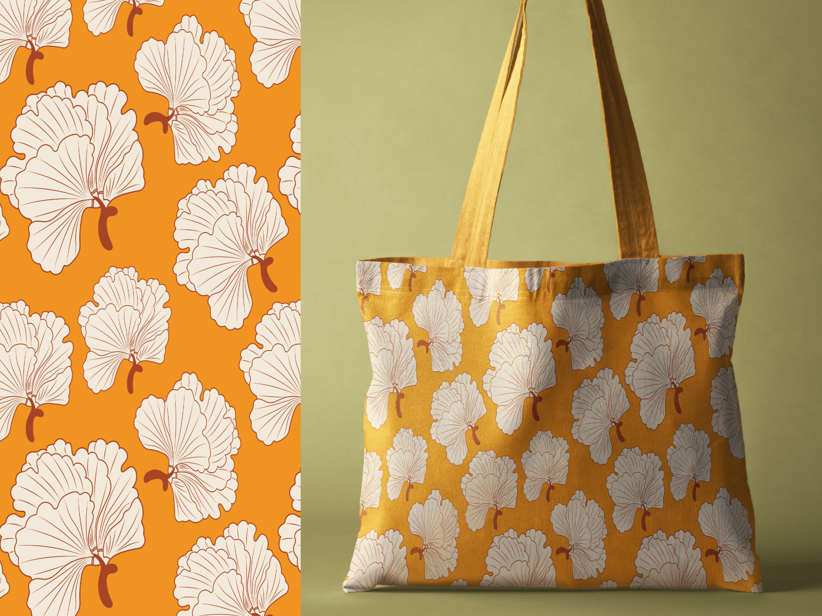 Beautiful flowers vector repeat pattern by snadiacreations on Dribbble