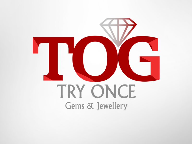 Logo branding for Try Once Gems & Jewellery by Aadhil Ameez on Dribbble