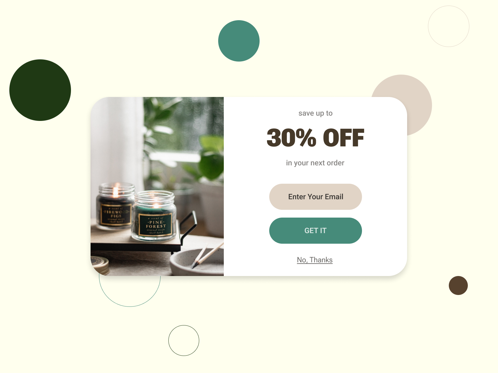 016 Pop-Up / Overlay by Kate Tsipa on Dribbble
