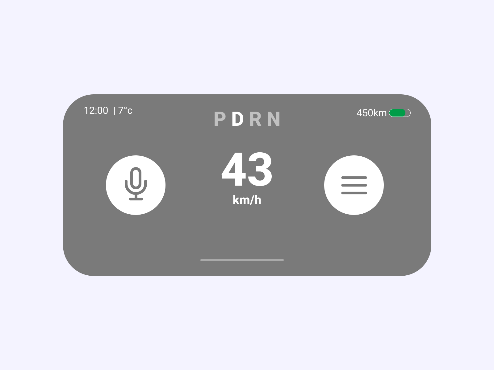 034 Car Interface by Kate Tsipa on Dribbble