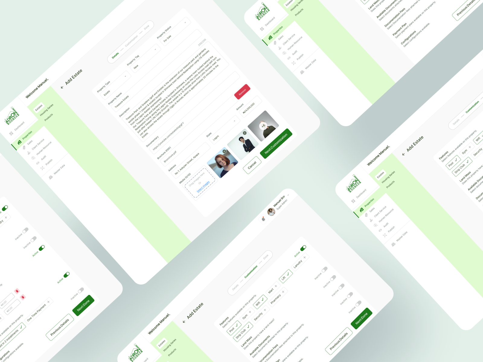 Create Properties | Adron Homes by Emmanuel Odoemelam on Dribbble