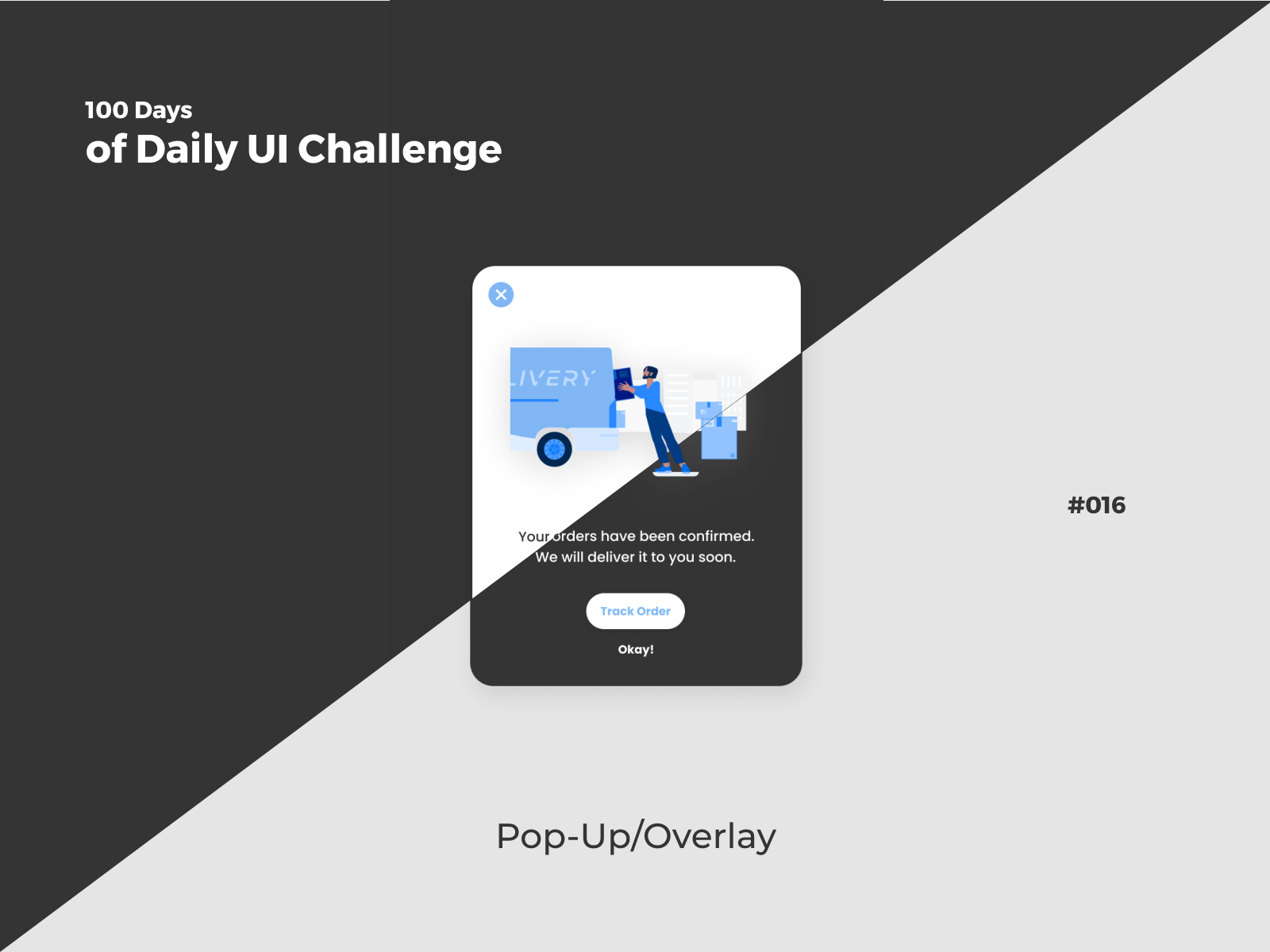 100 Days of UI - Day #016 (Pop-Up/Overlay) by Muhammad Rafy "Murfy" on ...