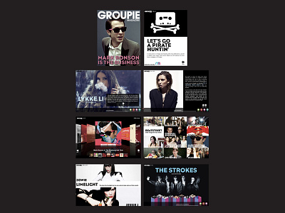 Music Magazine design by Brooke Jury on Dribbble