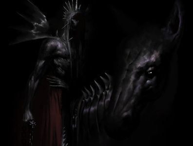 Dark Fantasy Illustration by Daniel Pietrar on Dribbble