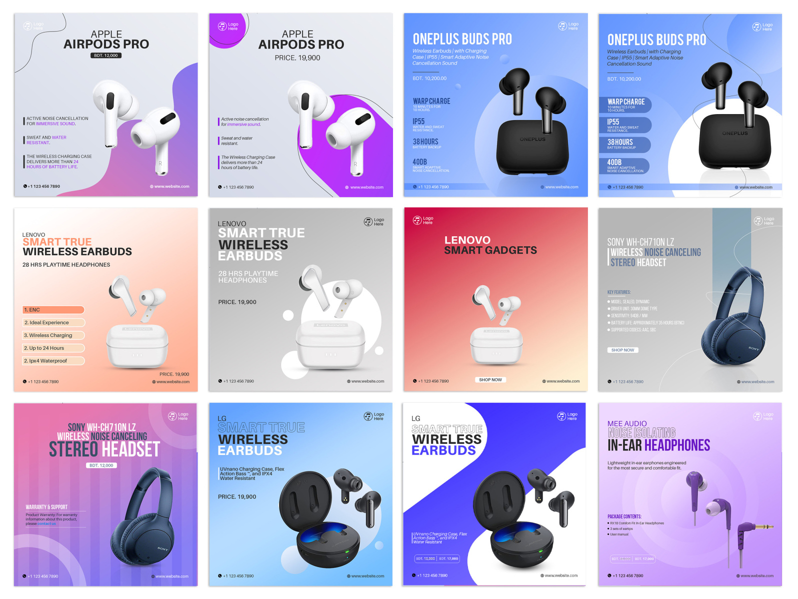 Gadget Social Media Banner Design | Web Banner by Ashraful Anwar on ...