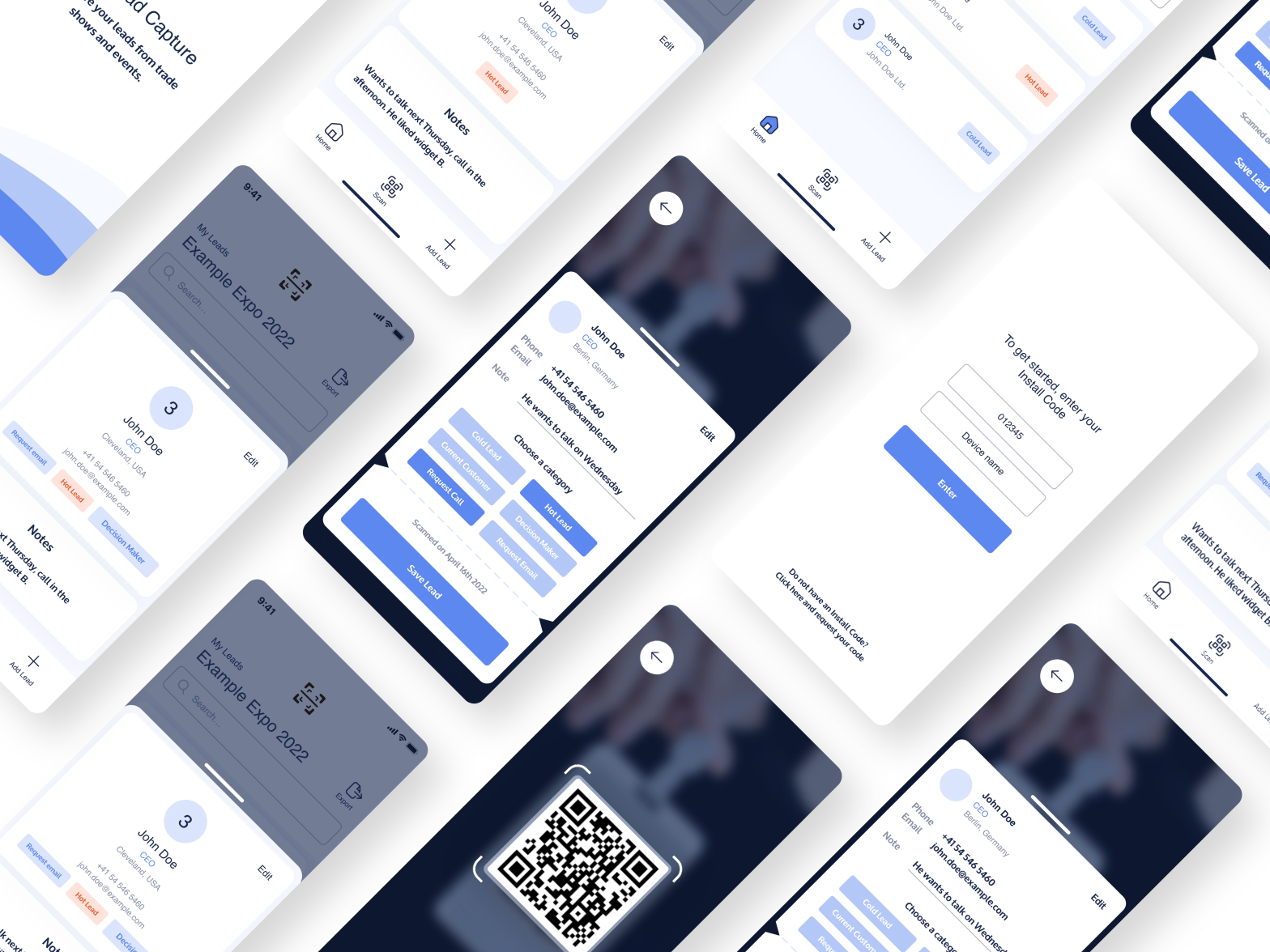 QR Lead Capture - UX/UI Design - App Development by kadasolutions on ...