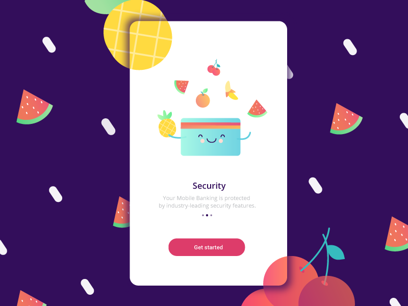Online Banking Welcome Page by Maria Knyazeva on Dribbble