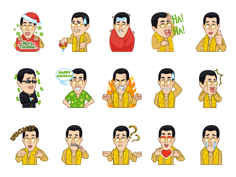 PPAP sticker set by Pecellele Pencil on Dribbble