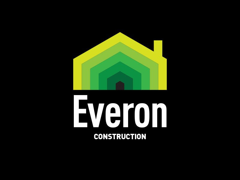 Everon Construction logo - opt 2 by Adam Tatz on Dribbble