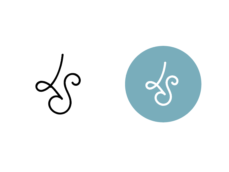 LS Monogram ~ chosen mark by Leah Anderson on Dribbble