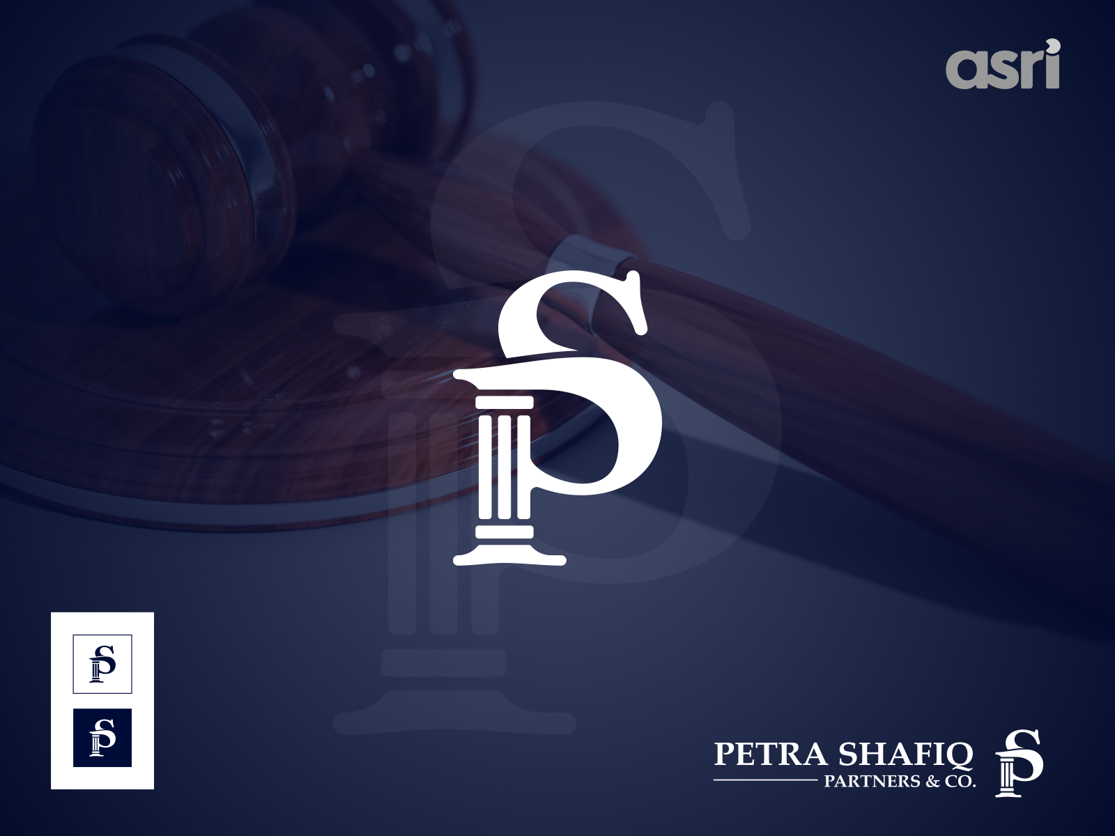 Project: Petra Shafiq Legal Counsel Logo Design by Asri Mohamad on Dribbble