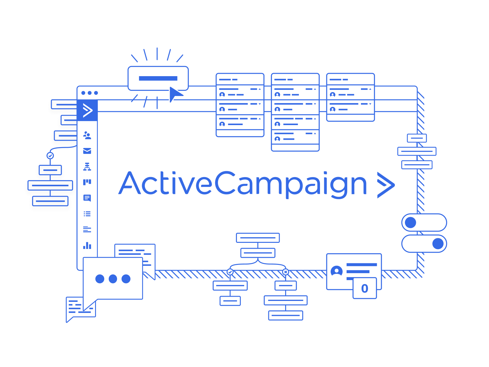 ActiveCampaign Toon UI by - on Dribbble