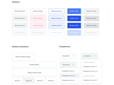 Spoqa UI Kit by heeyeun for Spoqa, Inc. on Dribbble
