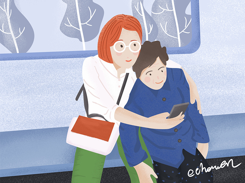 accompany by 桔子大人 on Dribbble