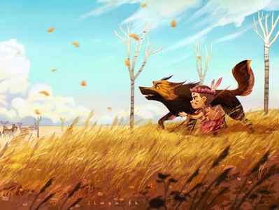 Hunting Boy by Ilman Fahmi on Dribbble